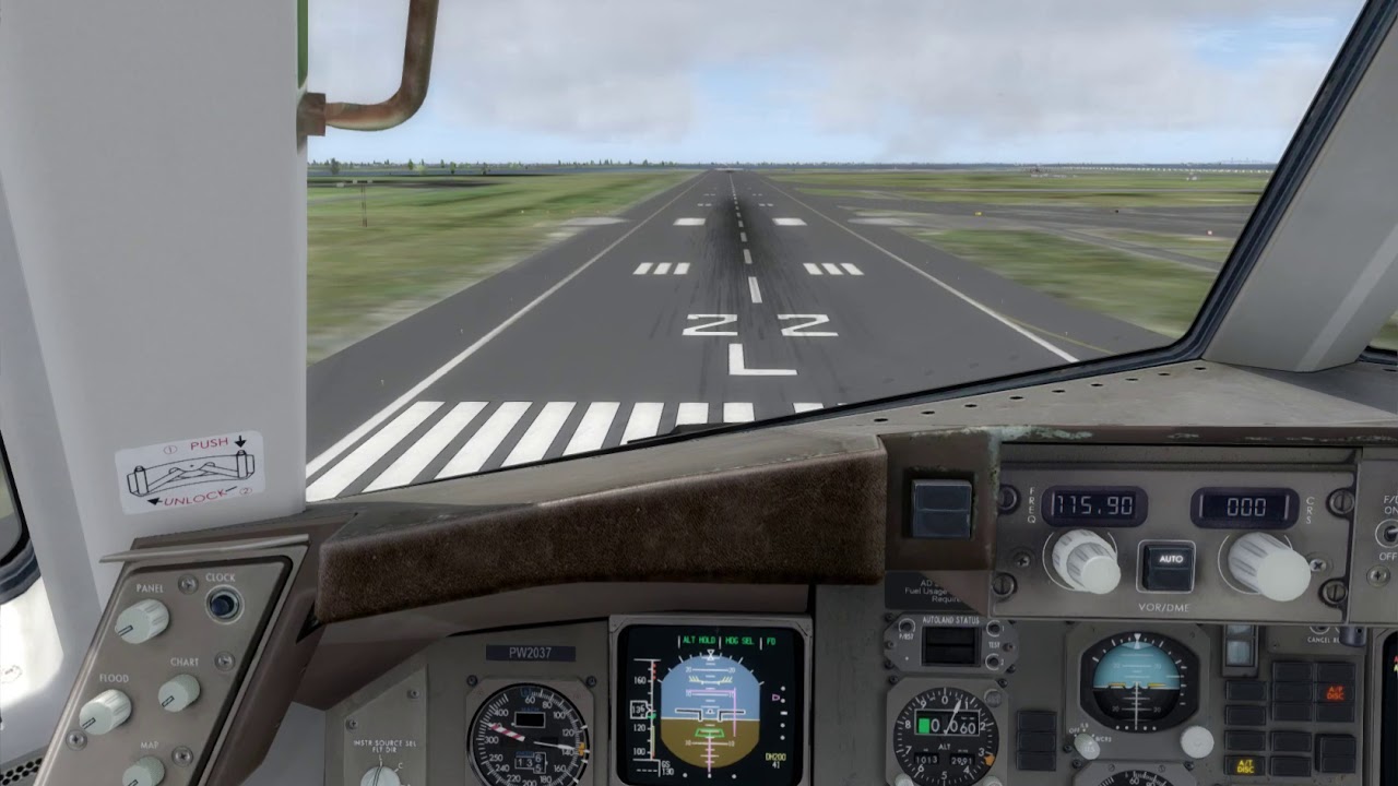 Captain Sim 757 Captain III KJFK Landing - YouTube