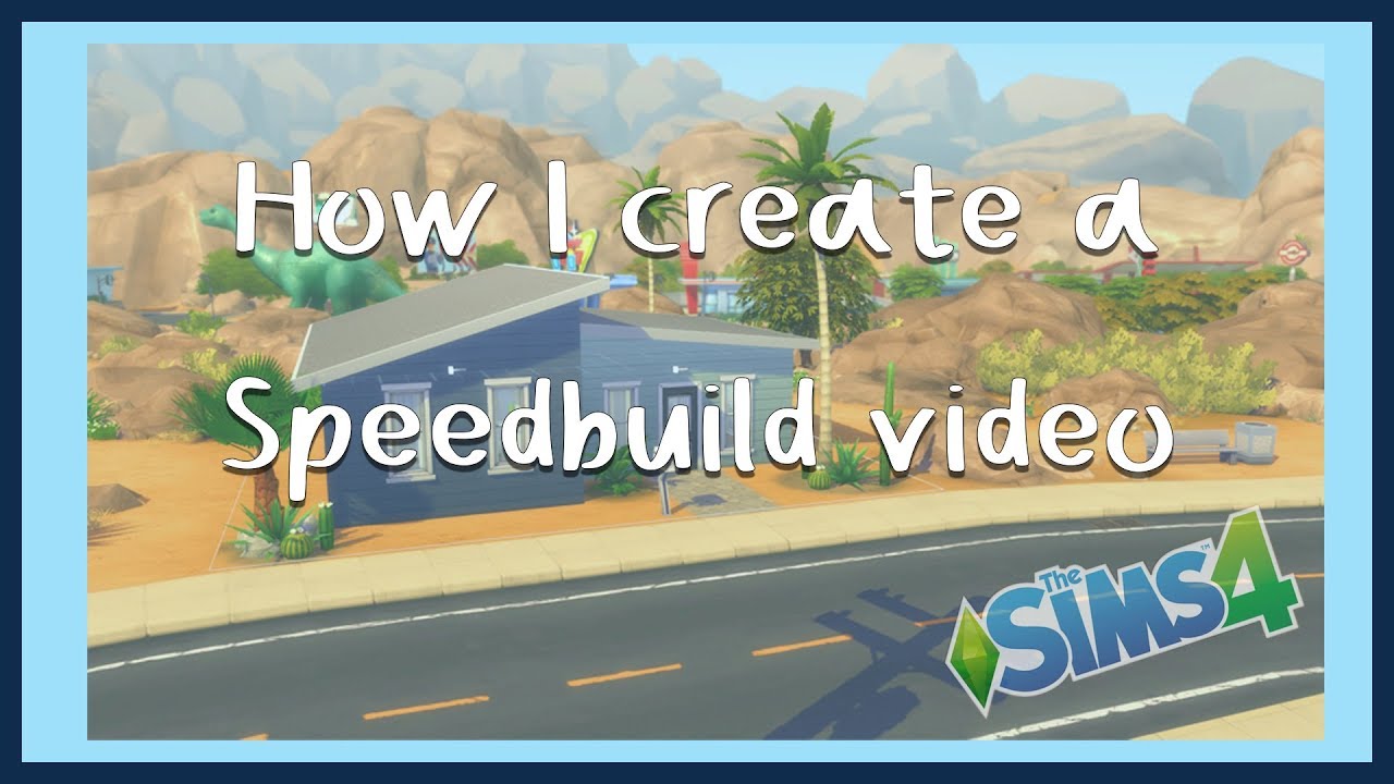 How I create a speed build video! - YouTube