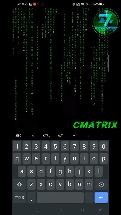 cmatrix | TERMUX | TECHNO LABORDE | #shorts - YouTube