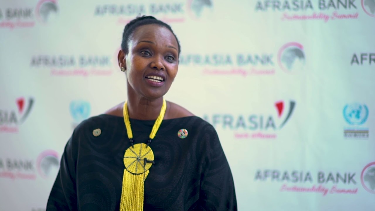 AfrAsia Bank Sustainability Summit 2019 - H.E. Christine N. Umutoni ...