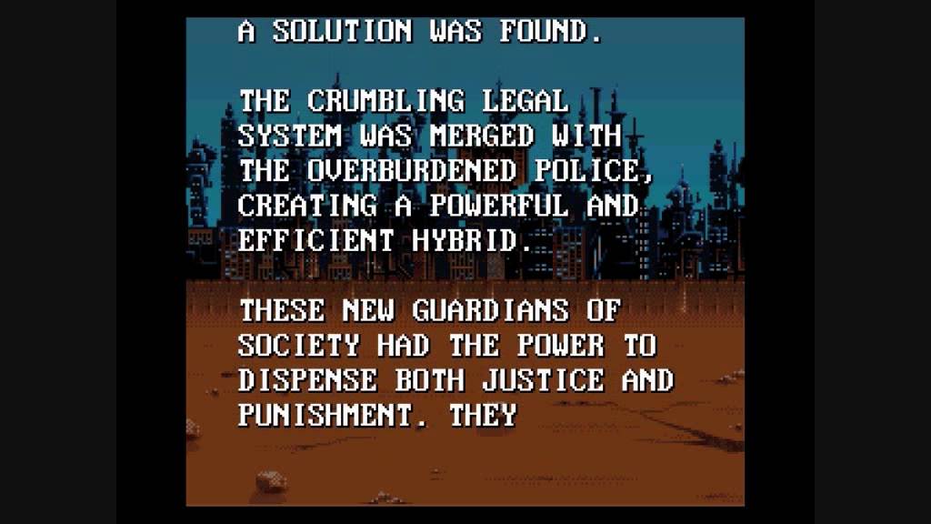 Judge Dredd [SNES] - Intro - YouTube