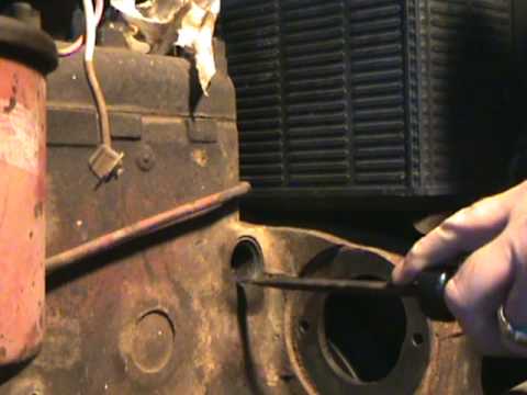 Ford 8n Freeze plug replacement # 3 - YouTube