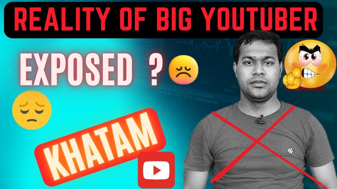 big youtuber exposed || reality of big youtuber - YouTube