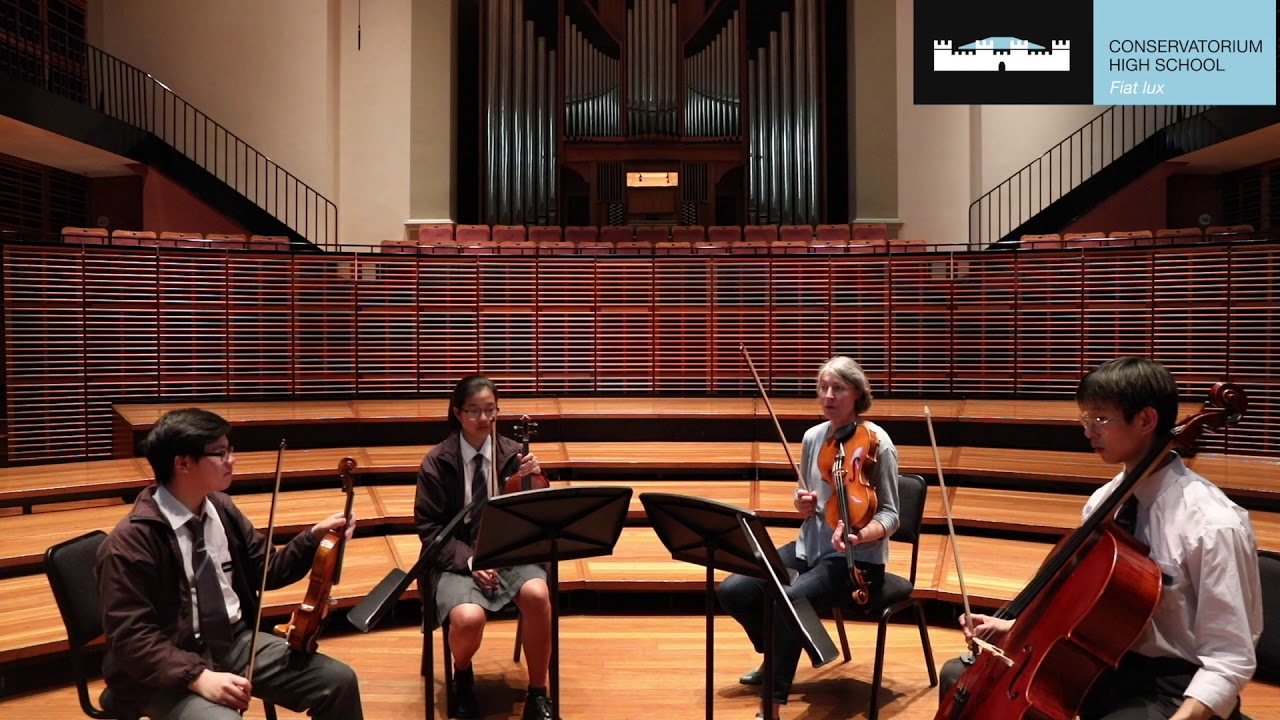 Balance in a String Quartet - YouTube