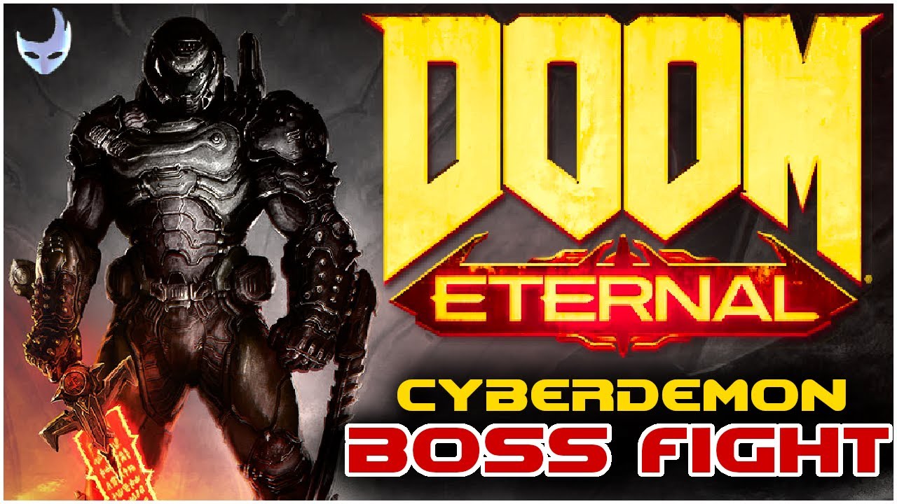 Doom Eternal - BOSS FIGHT Cyberdemon destroyed by professional ...