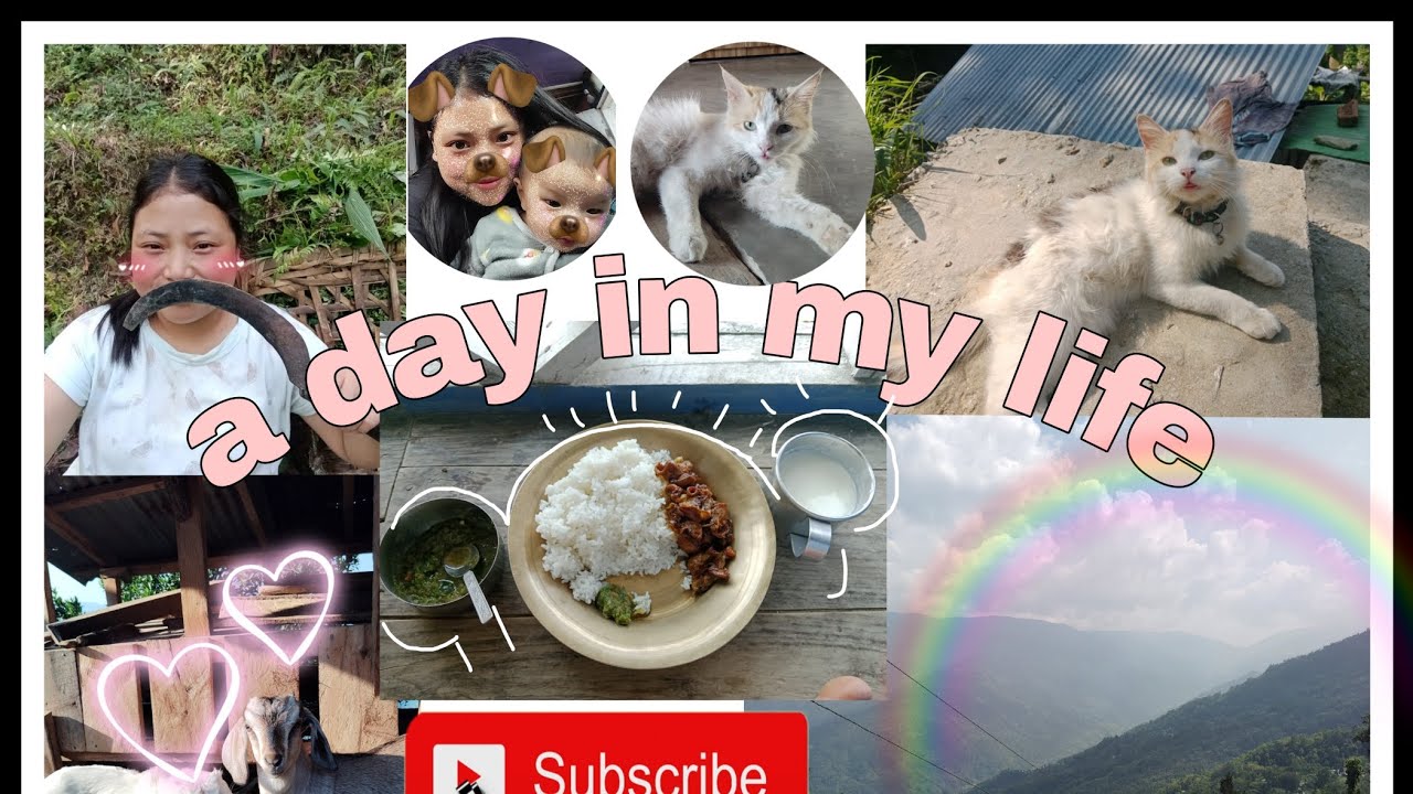 Aesthetic Village vlog☘️/a day in my life/spending my summer vacation ...