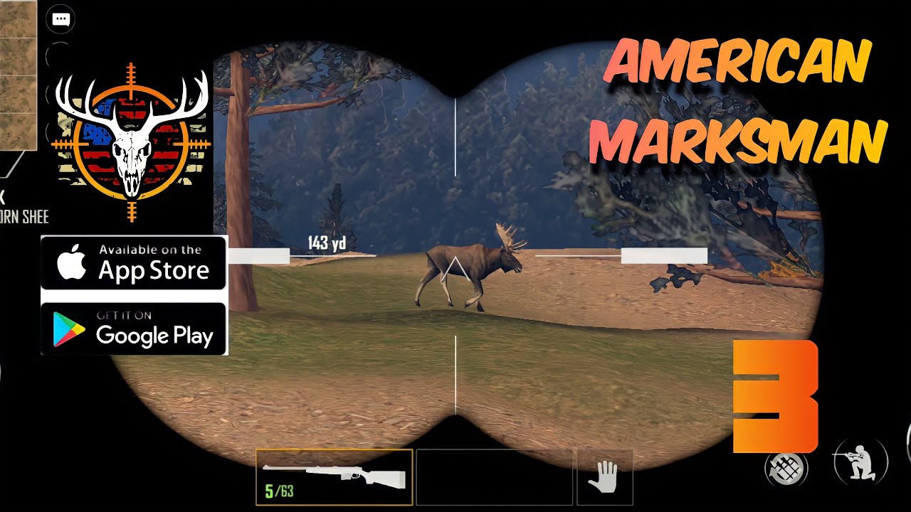 American Marksman - Best Hunting Game - Top Powerful Sniper (Android ...