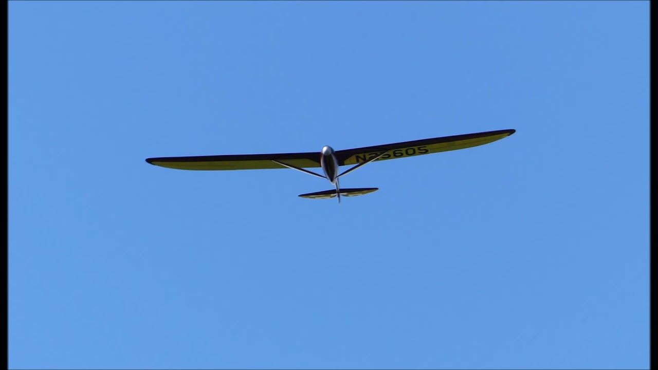 Bowlus BA-100 Baby Albatross Model Aircraft - YouTube