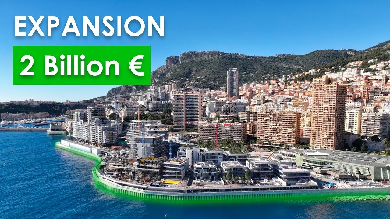 Monaco Extends over the Sea: a €2BN Megaproject - YouTube