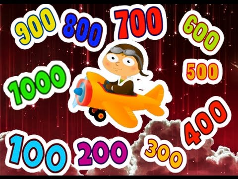 Counting by Hundreds 100, 200, 300 upto 1000 | Preschool Learning ...