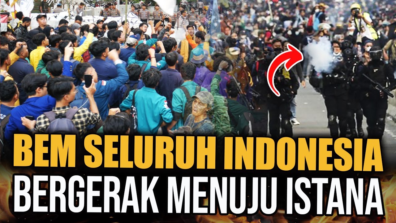 FULL HD! DEMO MAHASISWA BEM SI MEMANAS!!! BENTROK DENGAN APARAT - YouTube