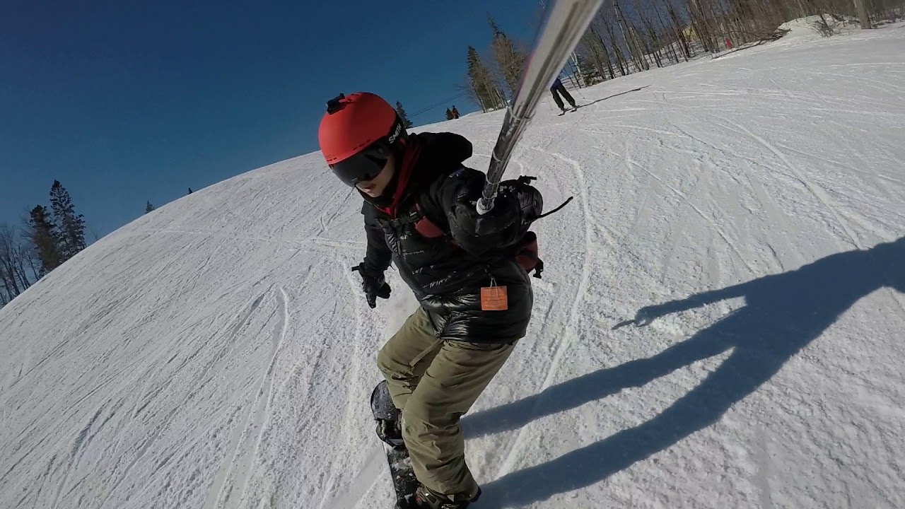 Snowboarding @ Lutsen Mountain,MN - YouTube
