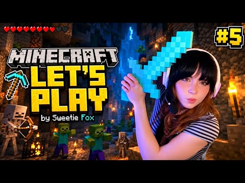 SweetFox Plays Minecraft | Let's play Minecraft Part 5 