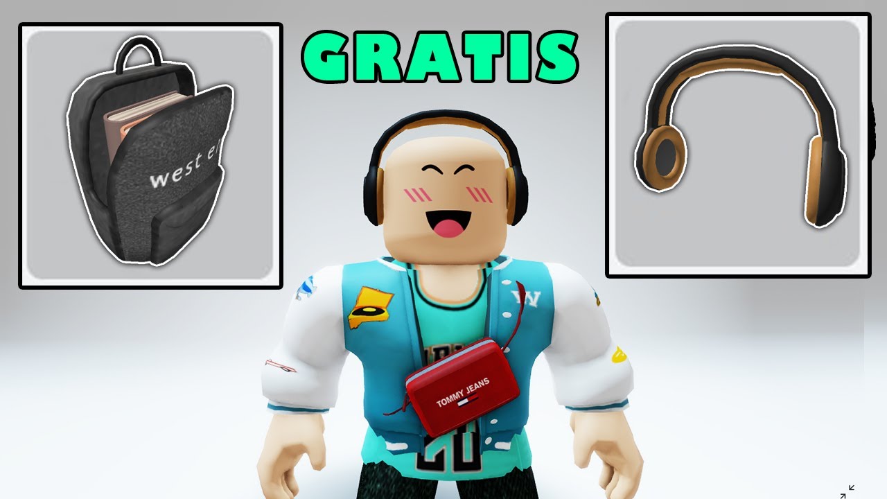 🎒[GRATIS] Obtén Mochila y Auriculares gratis de Roblox | Evento de ...