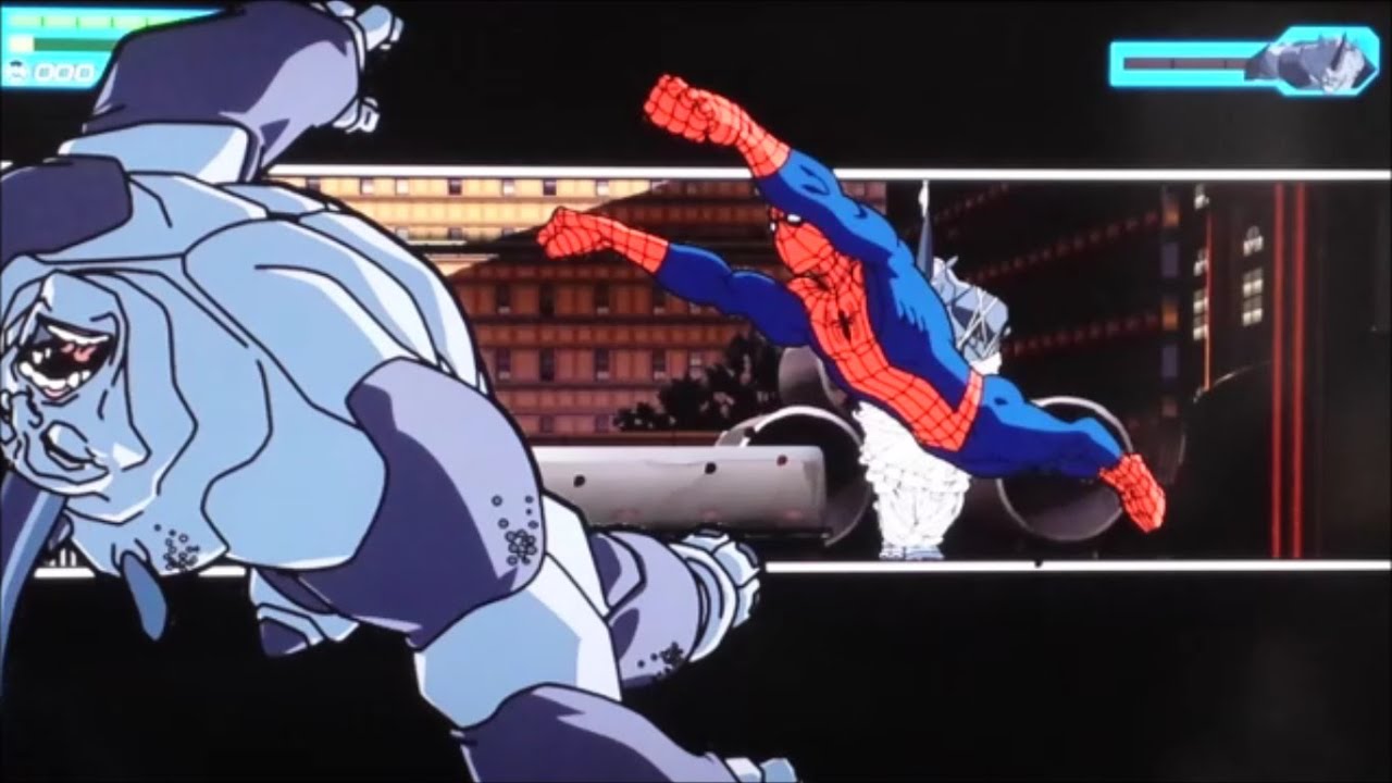 LeapTV: Ultimate Spider-Man (Defeat Rhino) - YouTube