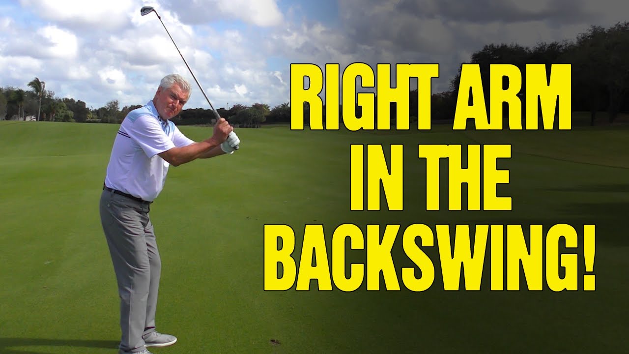 How The Right Arm Works in The Backswing (Copy This Move!) - YouTube