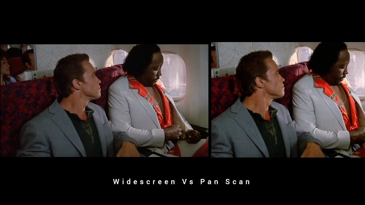 Commando Airplane scene (Widescreen Vs Fullscreen DVD) - YouTube