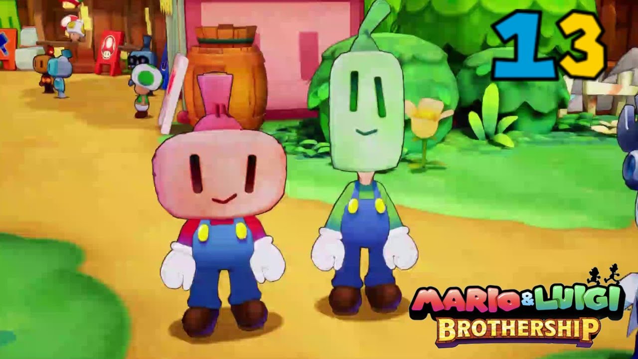 Mario & Luigi: Brothership Episode 13 - Blockheads Doing Bro Things ...
