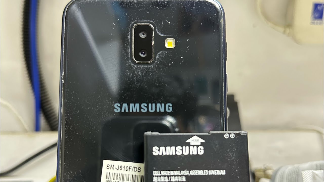 Samsung J6 Plus SM-J610F Battery Replacement Disassembly 2023 - YouTube
