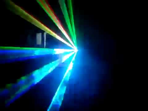 Laser RGB Color, grafic, 7 culori, laser discoteca, laser club