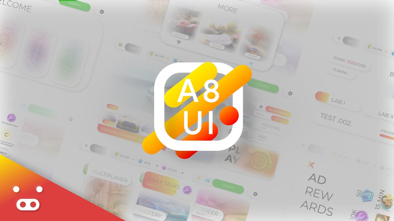 Asphalt 8 - UI Redesign Preview (Fan-made) - YouTube