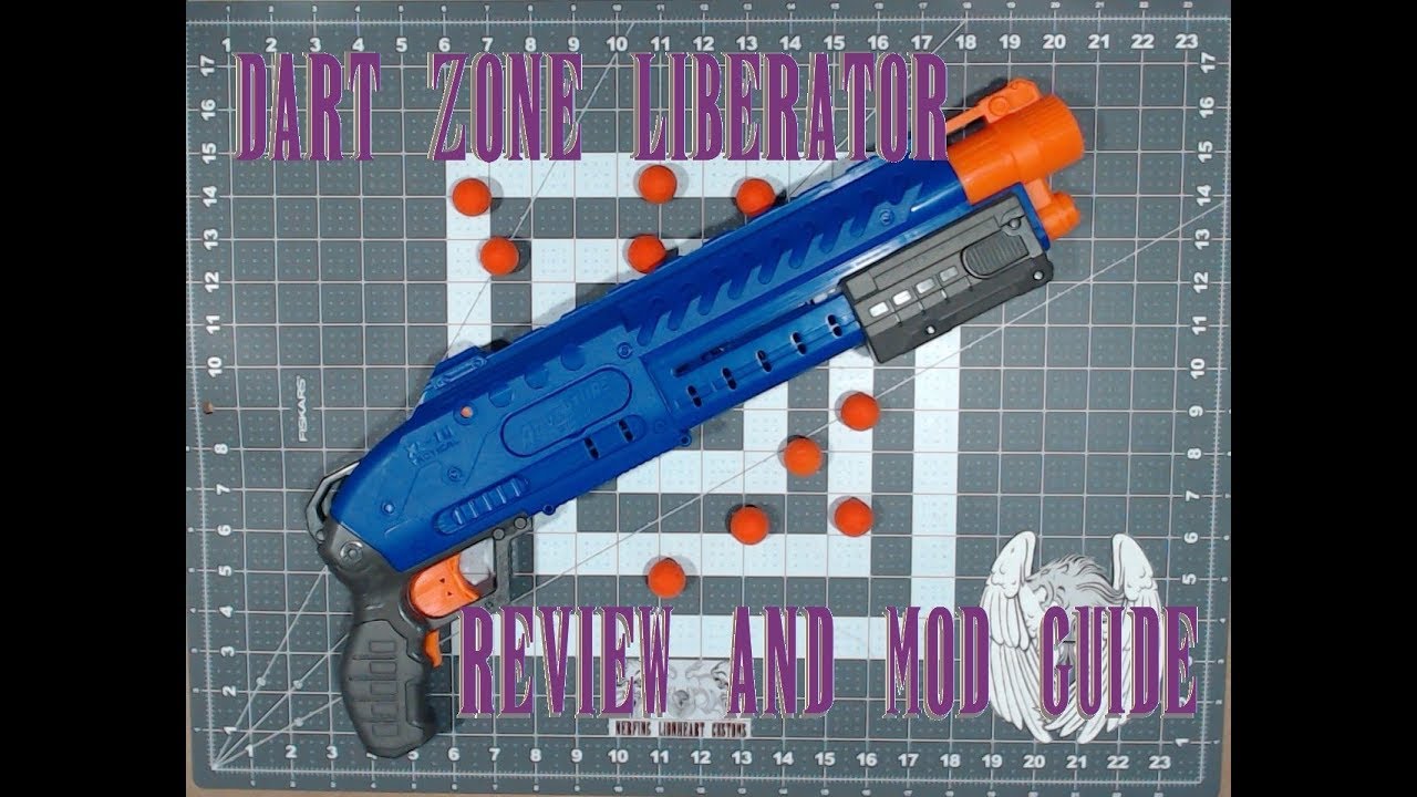Dart Zone Liberator Review and Mod Guide - YouTube