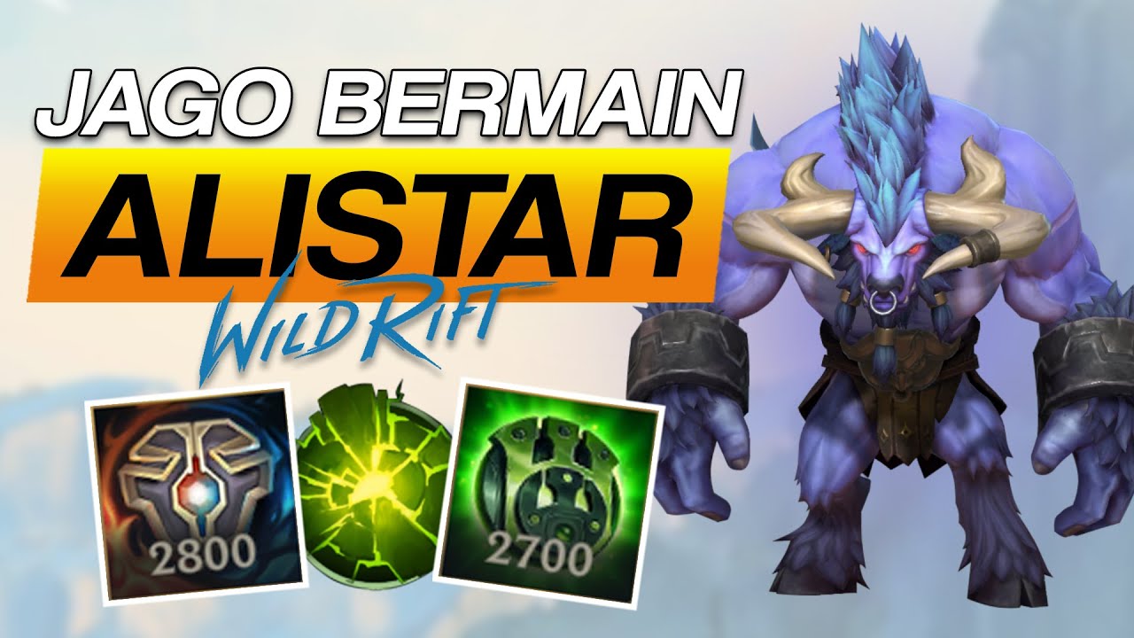 Build Alistar Wild Rift Terbaik dan Cara Bermainnya Untuk Pemula! - YouTube