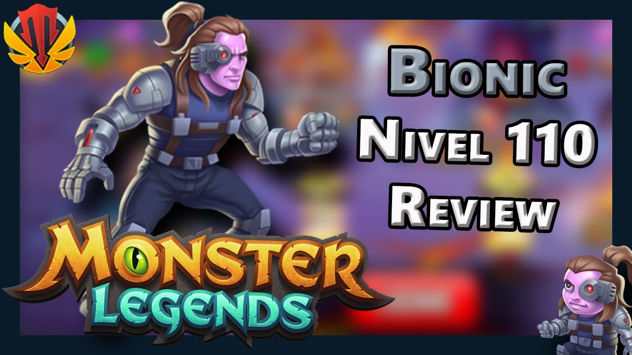 ATACANTE con TURNOS EXTRAS😱 - Bionic Nivel 110 Review - Monster Legends ...