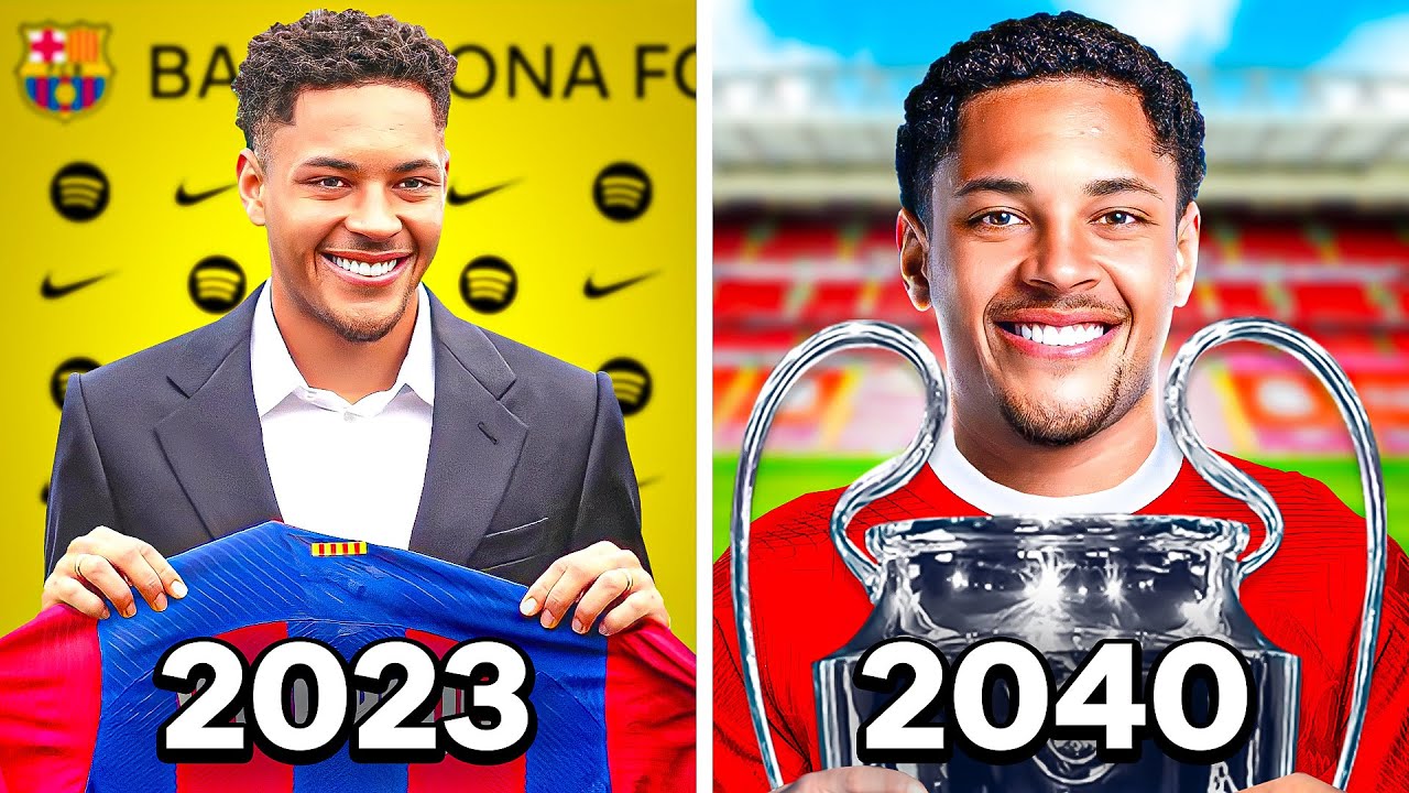 I Played The Career Of The Next R9 VITOR ROQUE! - YouTube