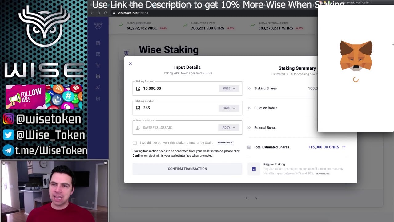 Wise Token - Staking Guide and Price Prediction - YouTube