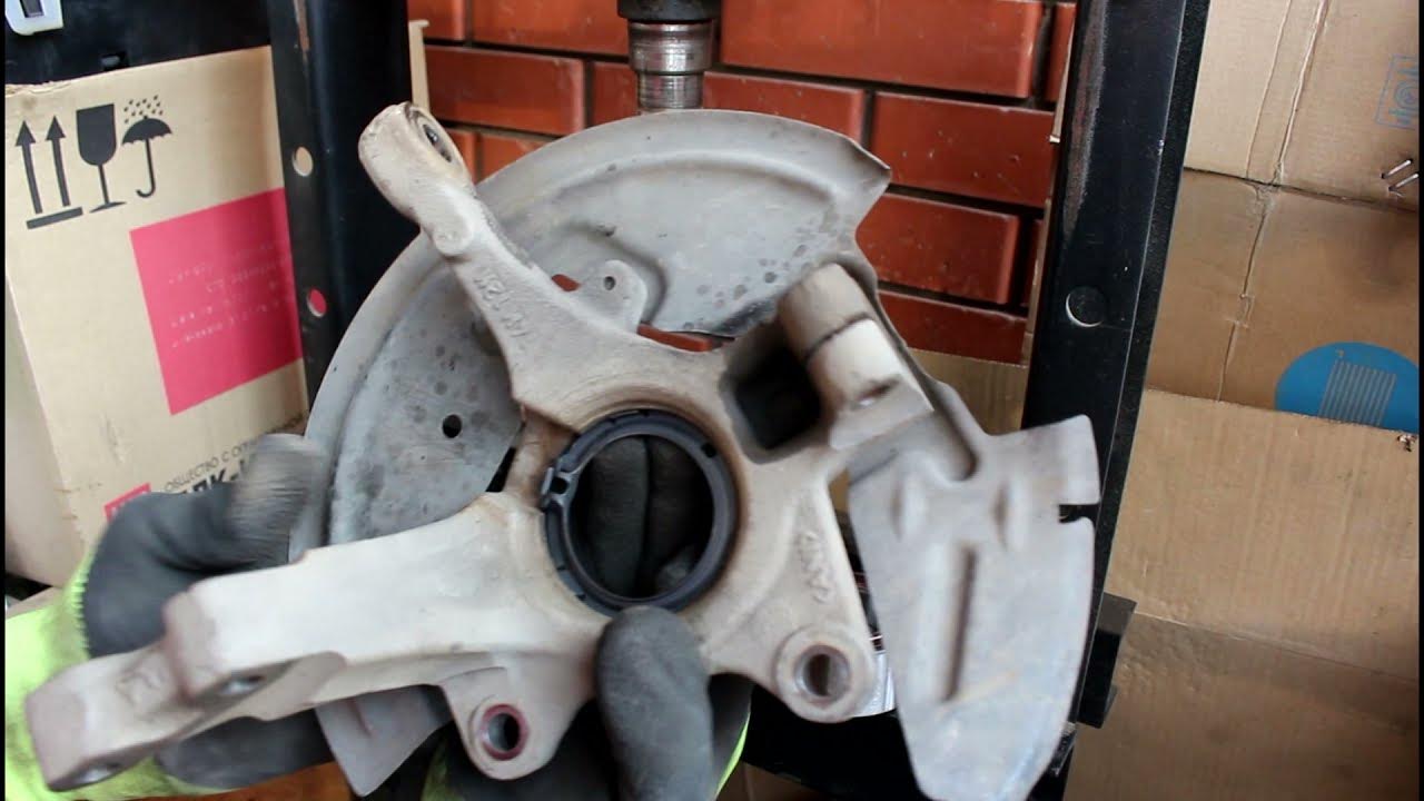 Замена подшипника передней ступицы на Lada Largus 1,6 Лада Ларгус 2014 ...