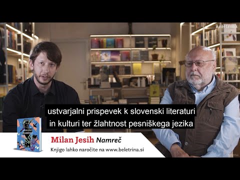 Beletrina v živo: Milan Jesih - YouTube