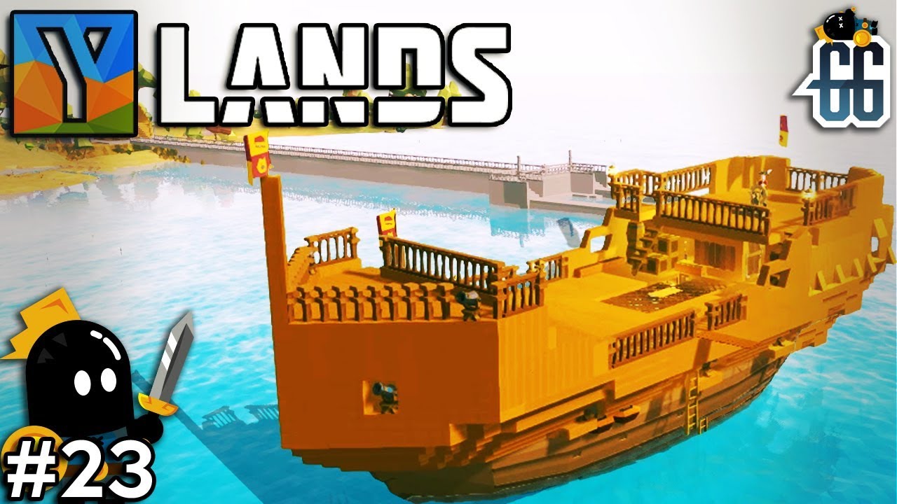 Ylands - SAILING THE LARGEST SHIP IN YLANDS! - EP23 - YouTube