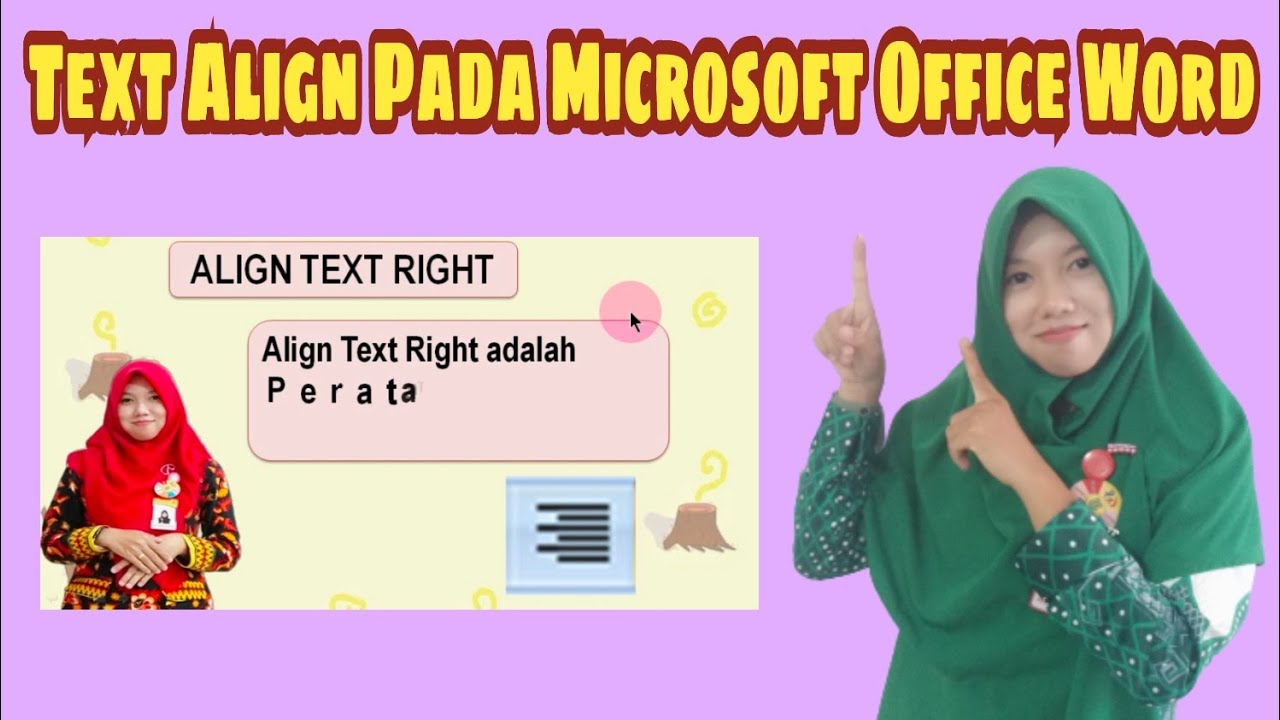 Text Align (Left Right Center Justify) Pada Microsoft Word - YouTube