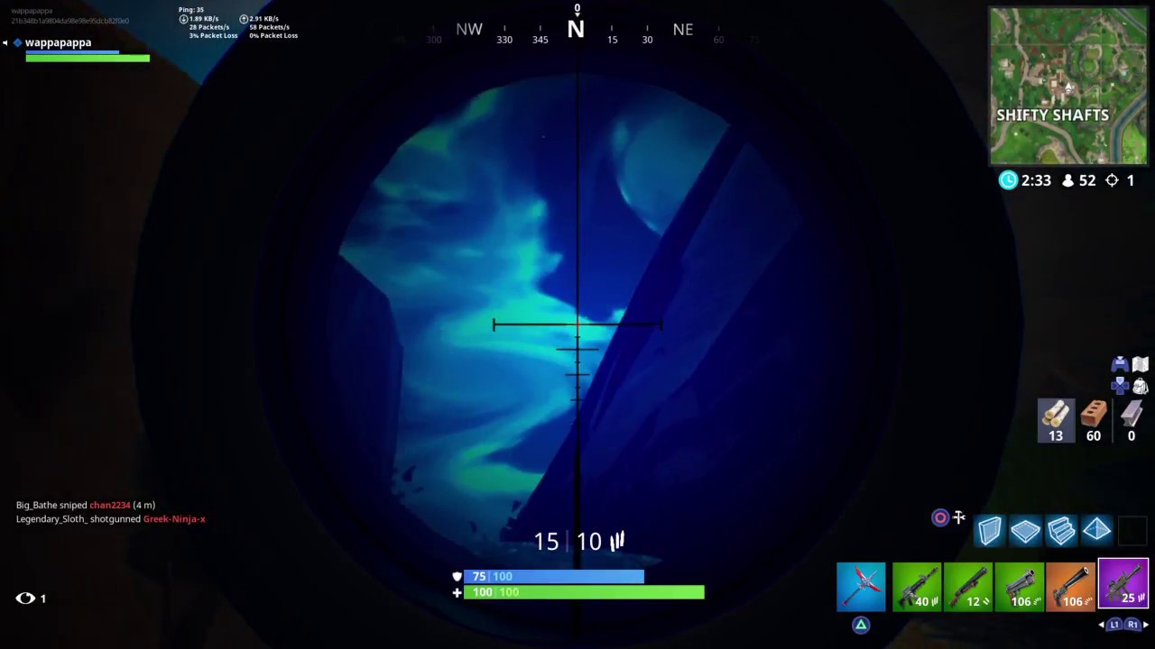 Using the new thermal scoped ar - new fortnite gun gameplay - YouTube