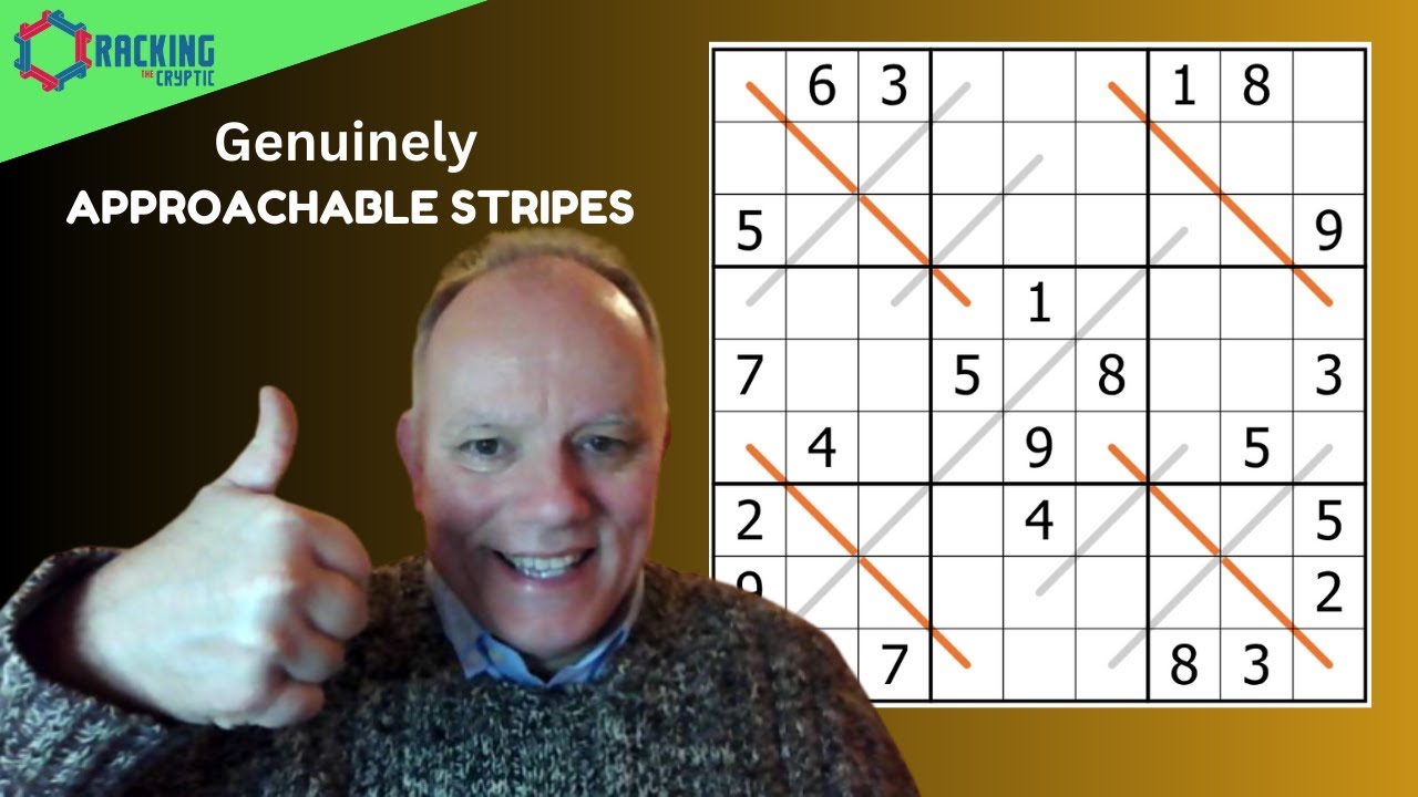 The Genuinely Approachable Stripes Puzzle - YouTube