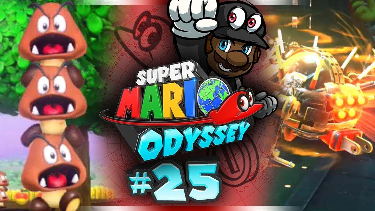 Super Mario Odyssey w/ @PKSparkxx! - #25 | "GOOMBA STACKS & WORMY'S ...
