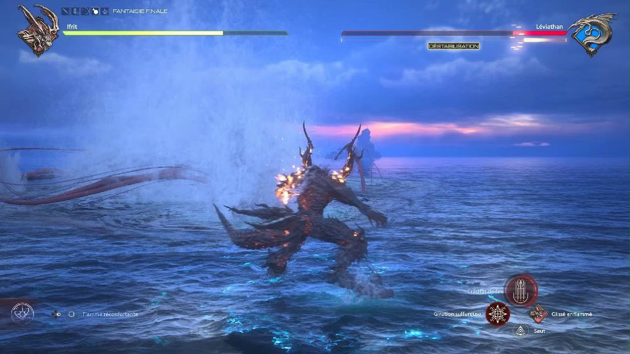 FINAL FANTASY XVI : Leviathan boss - YouTube