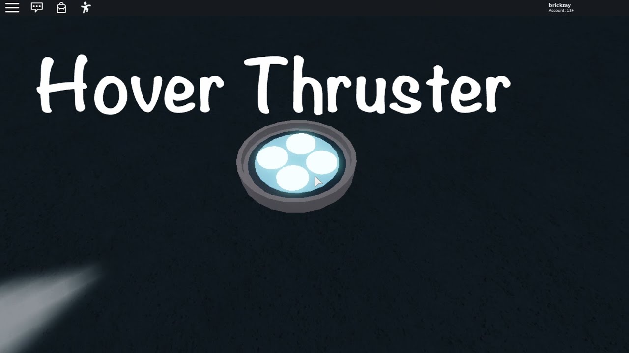 *NEW* Hover Thruster in Plane Crazy - YouTube