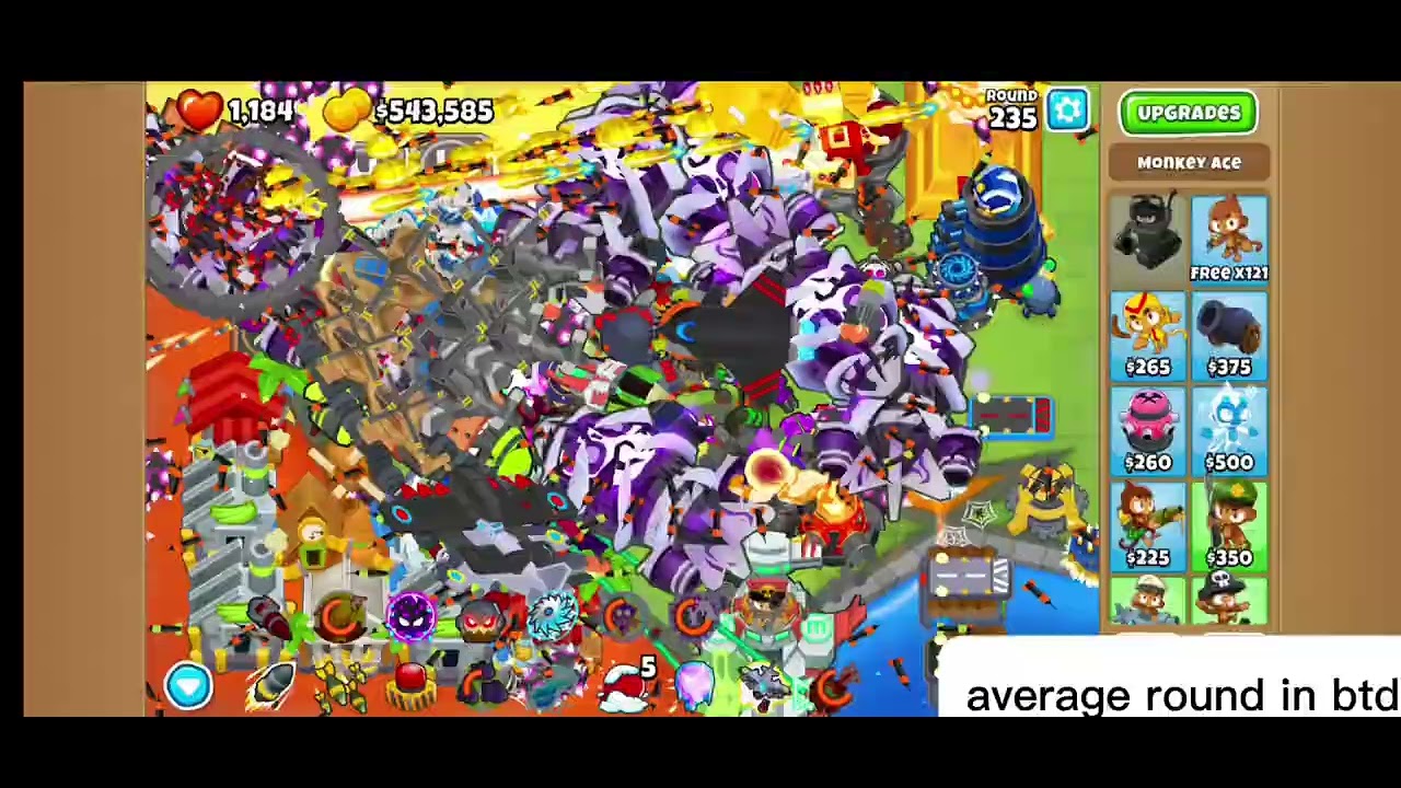 average round in btd6 - YouTube