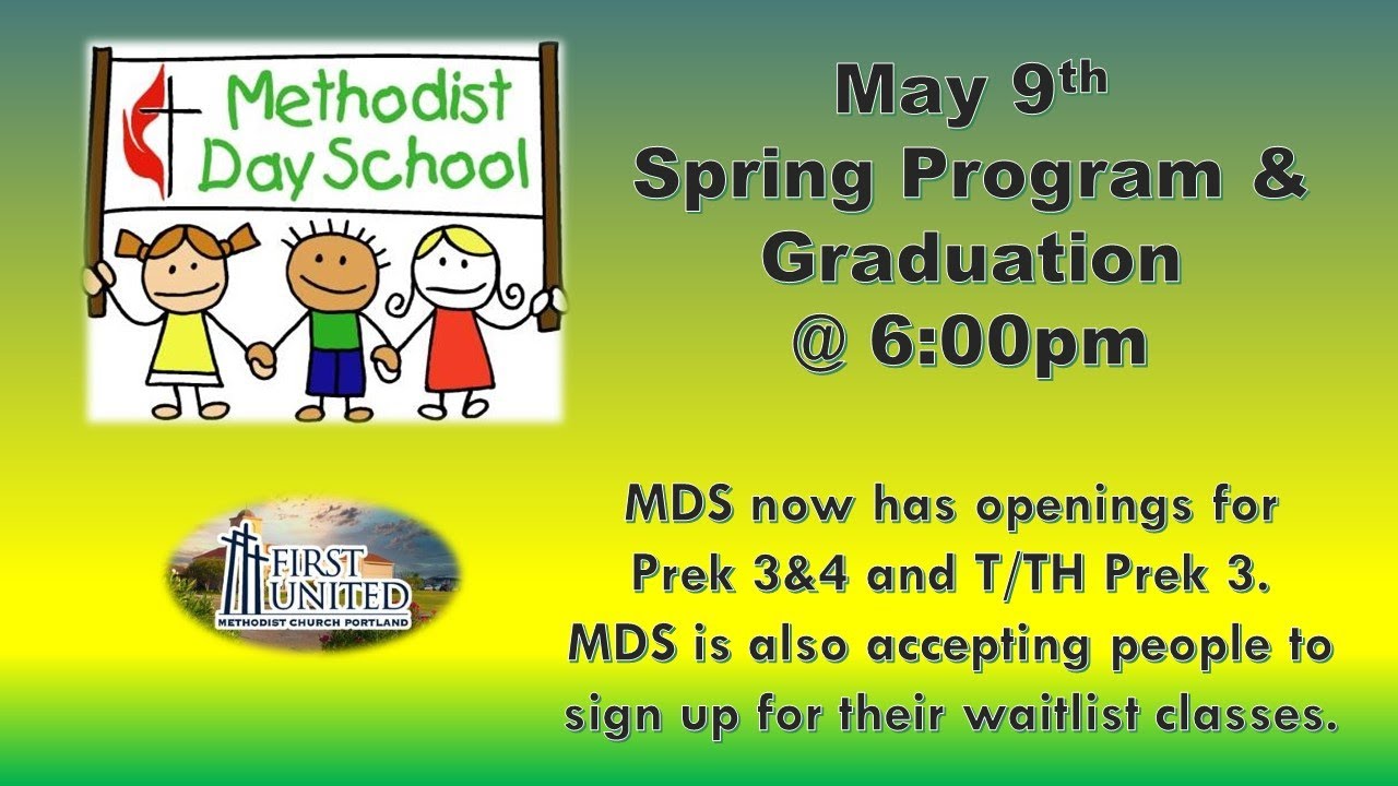 Methodist Day School End of Year Slide Show 2024 - YouTube