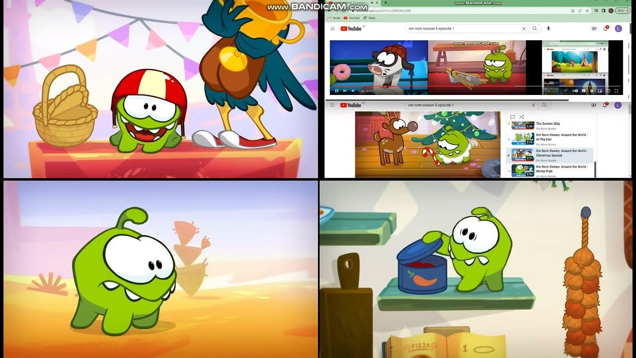 up to faster 27 parison to om nom - YouTube