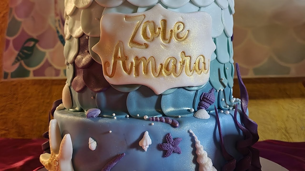 Celebrating the Magical Mermaid Birthday of our dear Zoie Amara as she turns two.. - YouTube