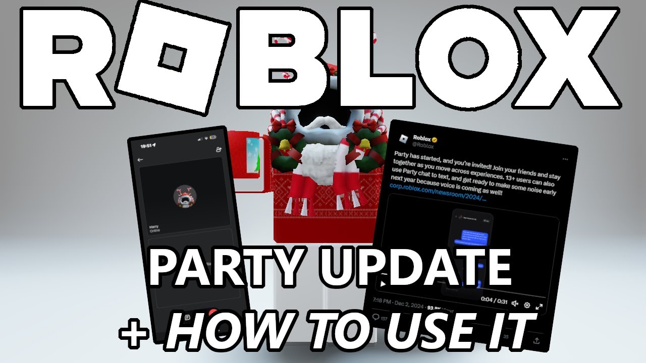 ROBLOX Have RELEASED The PARTY SYSTEM....IT IS CRAZY! (How To Use It ...
