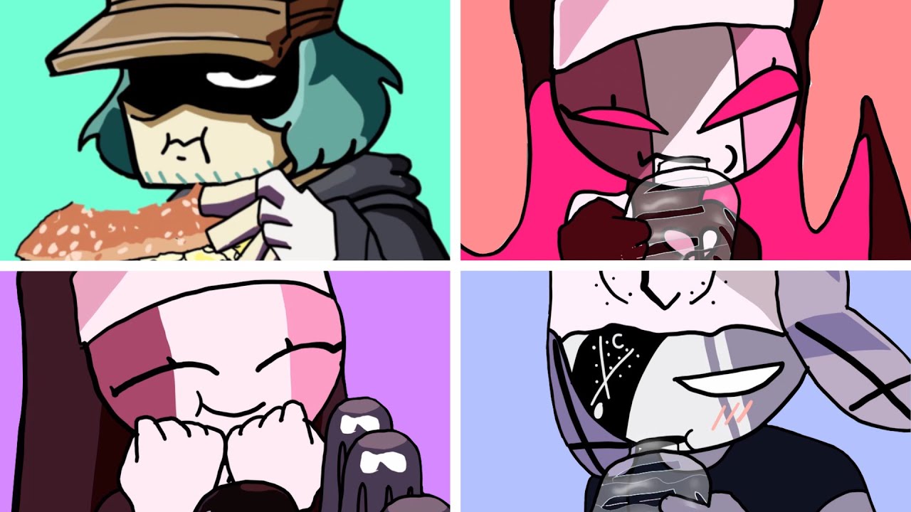 COMPLETE EDITION Friday Night Funkin ANIMATION MUKBANG - YouTube