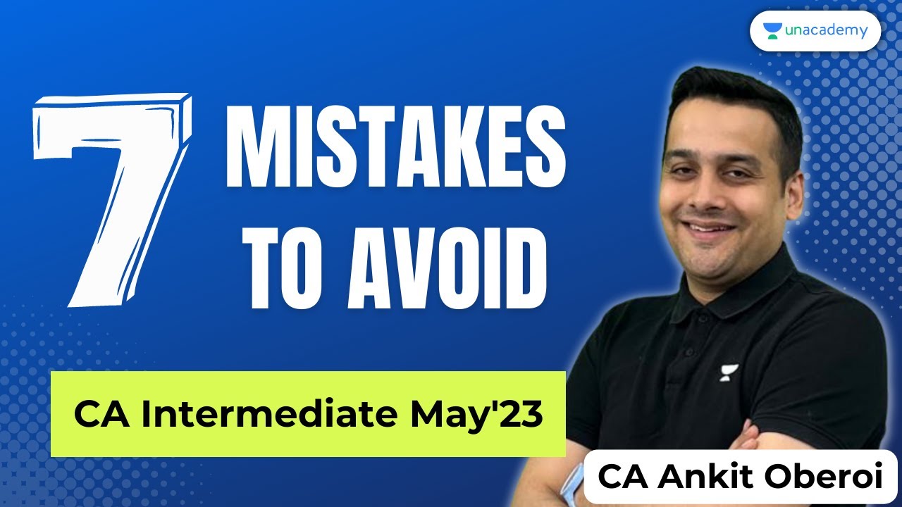Reasons for failures and secrets to overcoming them| CA Intermediate ...