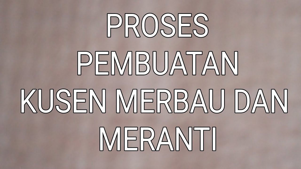 PROSES PEMBUATAN KUSEN MERBAU DAN MERANTI - YouTube