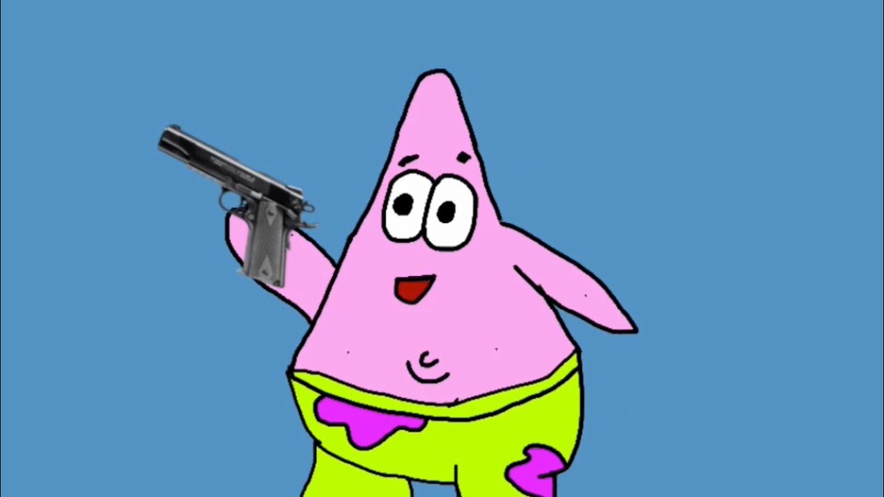 Patrick that’s a gun... (Animation) - YouTube
