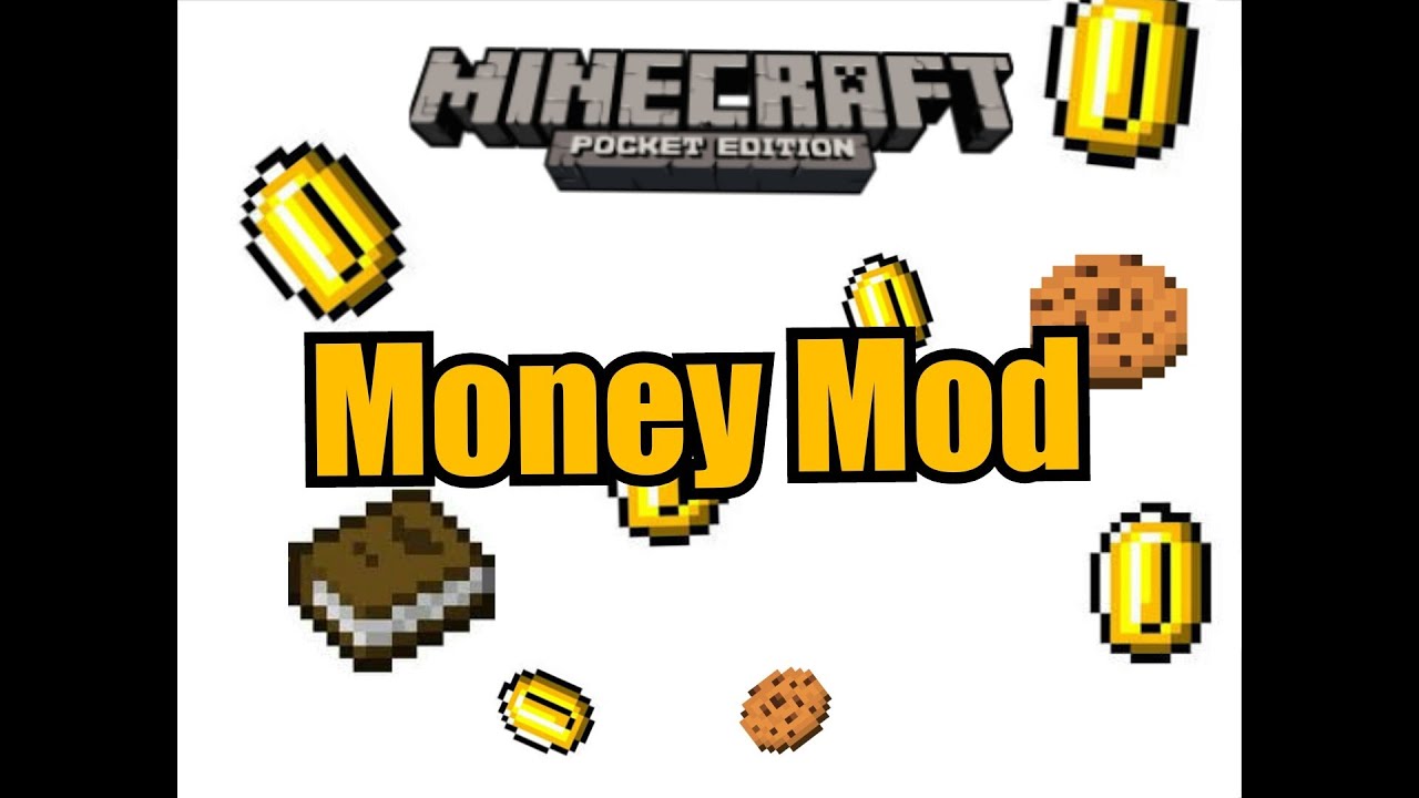 Minecraft PE - Money - Mod Showcase - YouTube