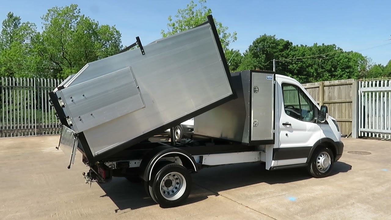 UKVS Commercials Mwb Transit Arborist tipper tipping action Tippers For ...